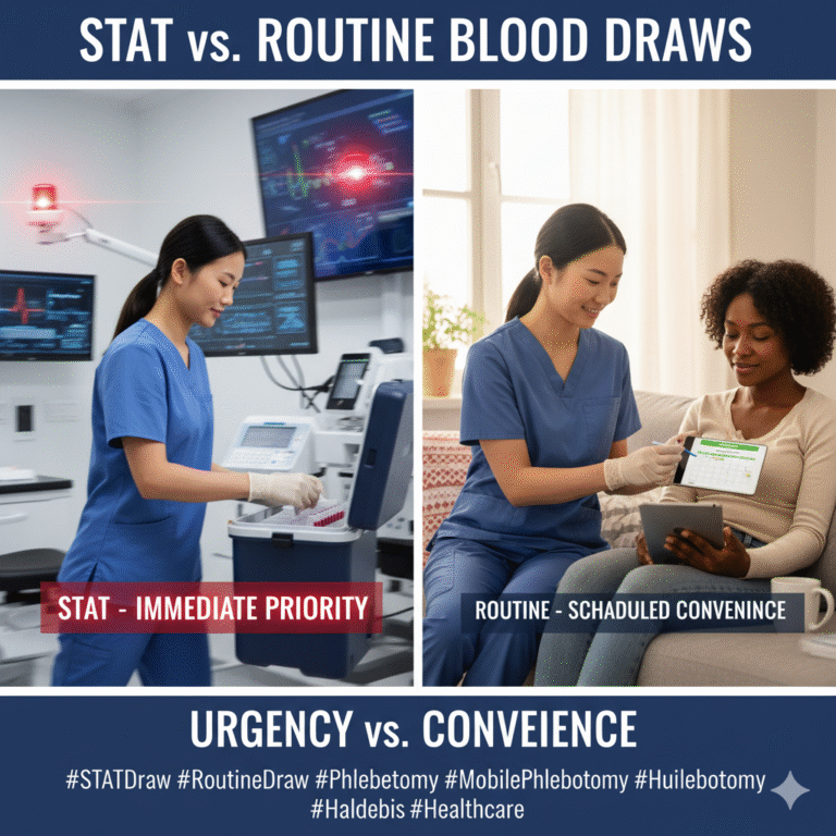 STAT vs. Routine Blood Draws: Understanding the Urgency of Your Lab ...